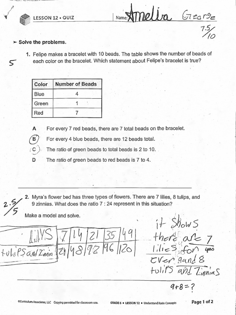AG L12 Quiz | PDF