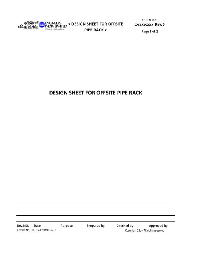 Offsite Pipe Rack Final | PDF | Beam (Structure) | Framing (Construction)