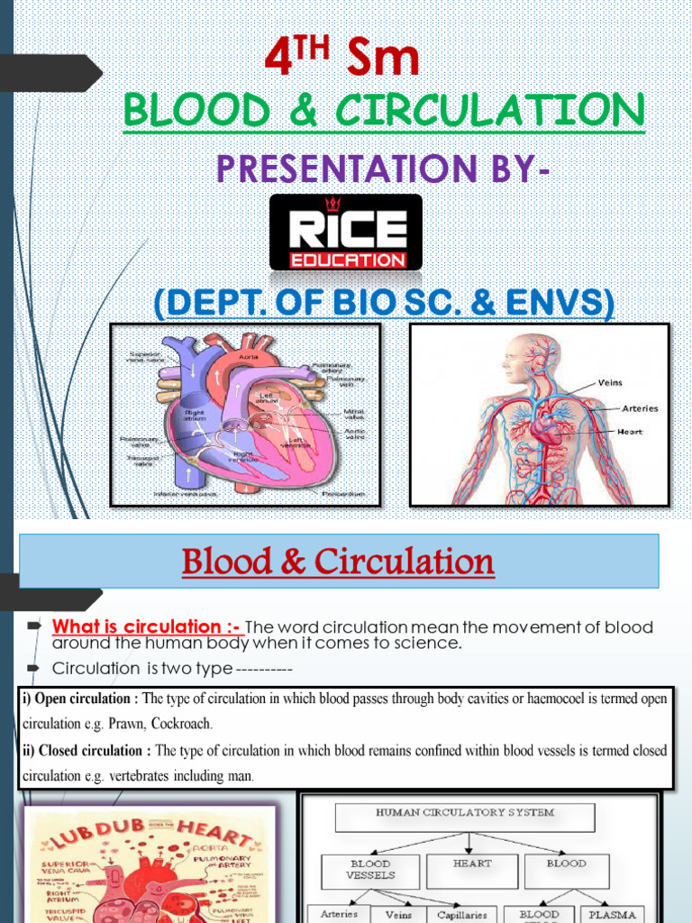 4th SM- Blood and Circulation | PDF | Heart Valve | Heart
