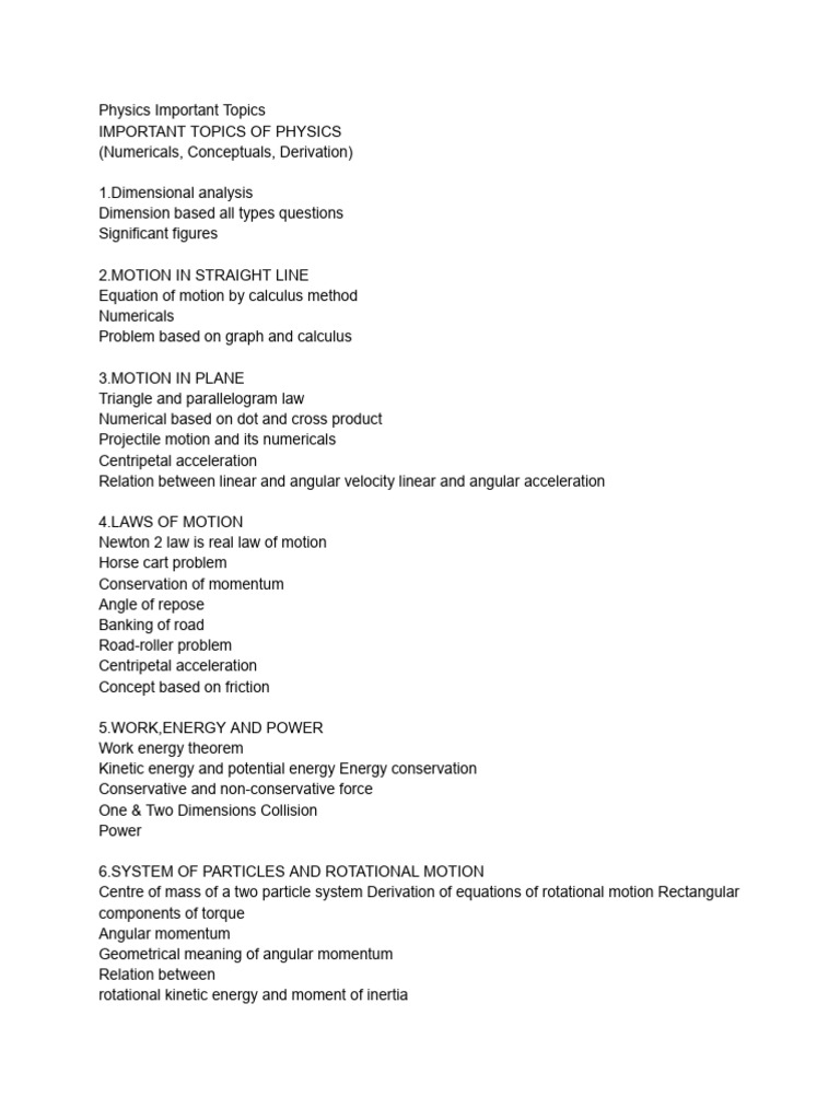 Physics XI (Sam) | PDF | Temperature | Momentum