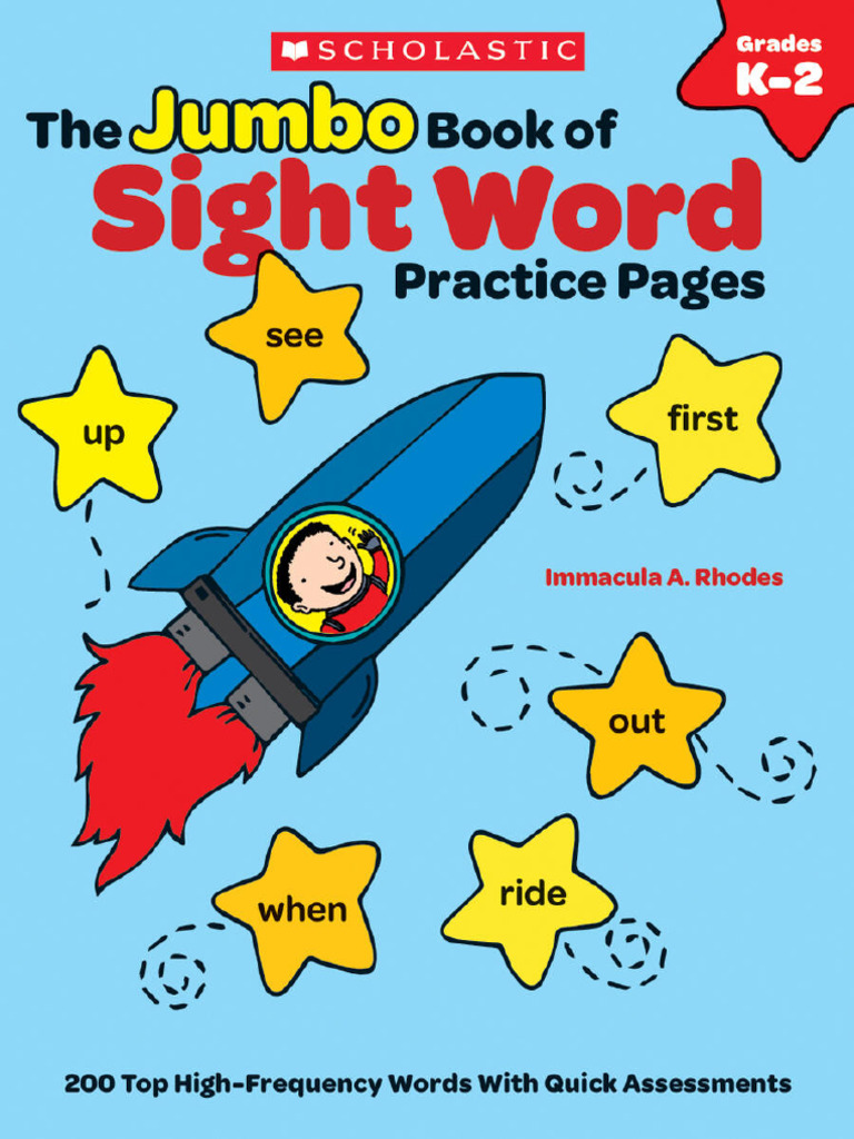 Sight Word Practice k 2 200 Top High Frequency Words With Quick | PDF ...