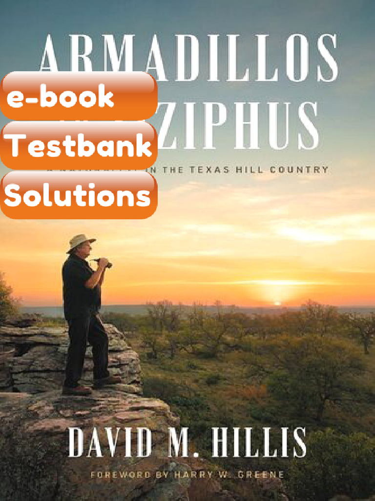 Armadillos to Ziziphus Naturalist in the Texas Hill Country David M ...