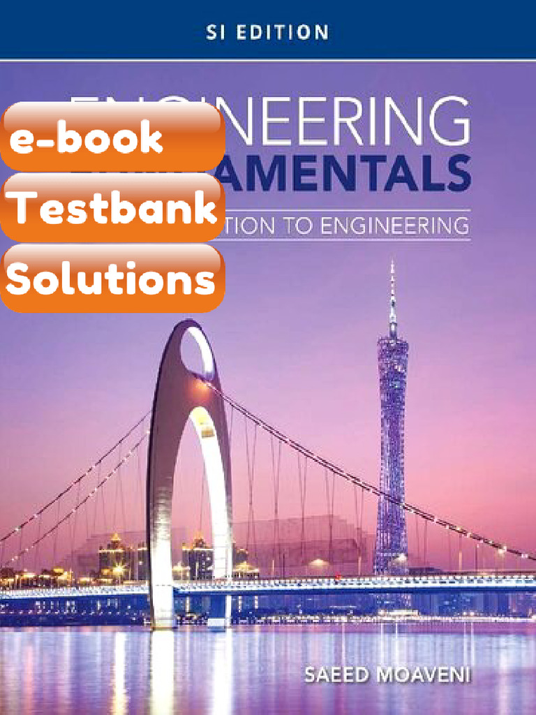 Engineering Fundamentals an Introduction to Engineering SI Edition ...