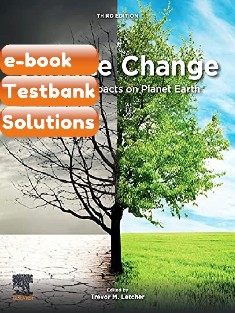 eBook & Testbank Climate Change Observed Impacts on Planet Earth 3rd ...