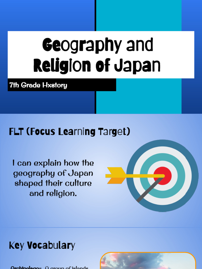 Geography and Religion of Japan | PDF | Shinto | Japan