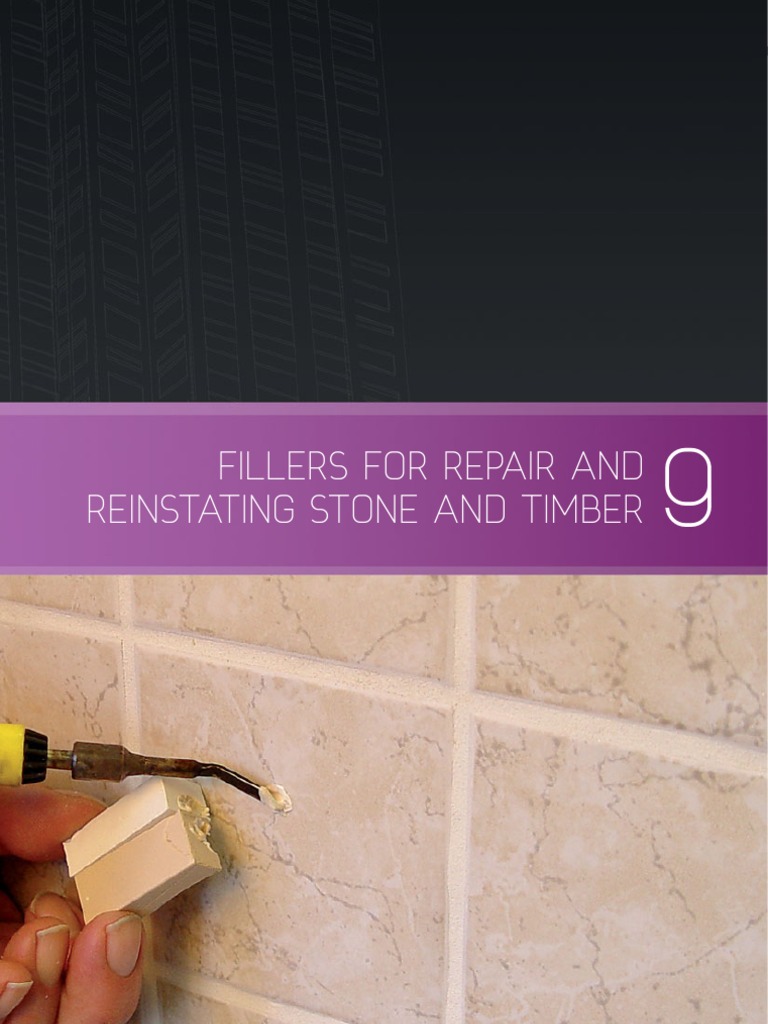 Fillers For Repair and Reinstating Stone and Timber | PDF | Paint | Epoxy