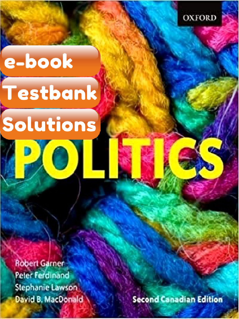 Testbank - Introduction to Politics Second 2nd Canadian Edition | PDF ...