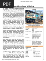 WDS-6 Locomotive Overview and Specs | PDF | Rail Transport | Rolling Stock