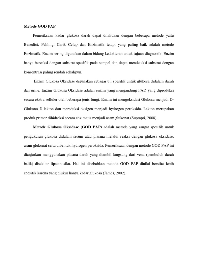 Metode God Pap | PDF