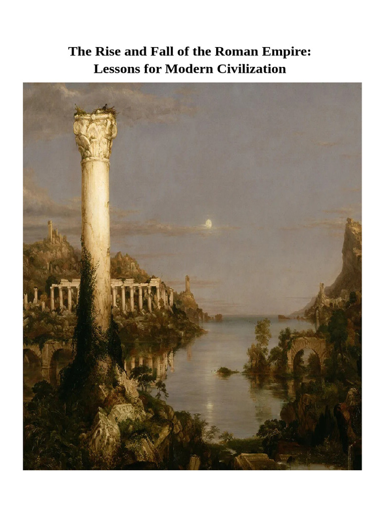 The Rise and Fall of The Roman Empire | PDF | Roman Empire | Ancient Rome
