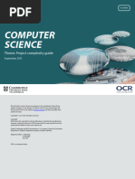 OCR A Level Computer Science NEA Guide | PDF | Educational Assessment ...