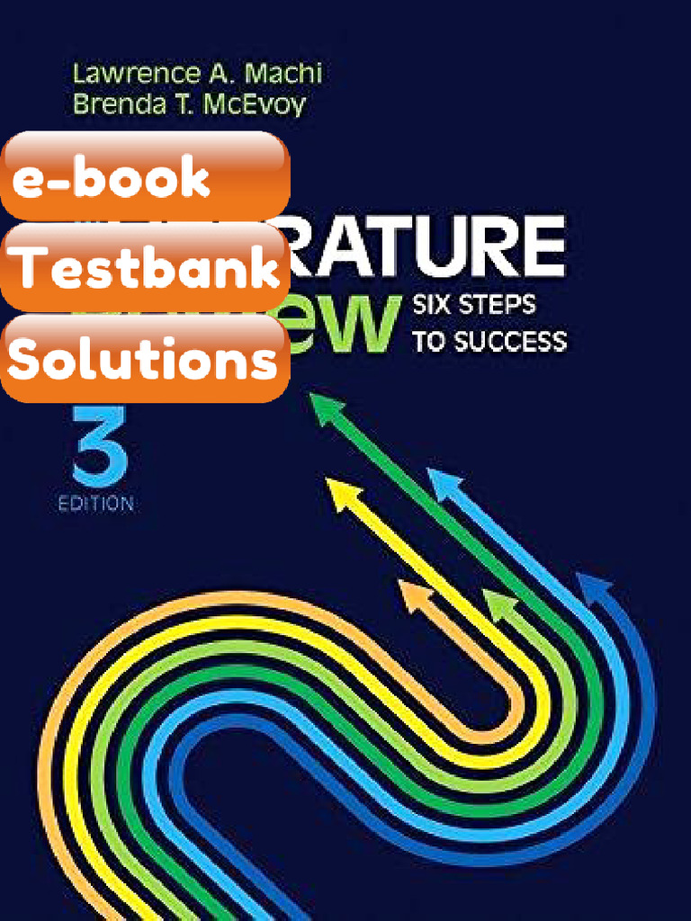 Testbank - The Literature Review Six Steps To Success | PDF