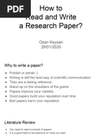 Writing Background and Related Work Sections | PDF | Computer ...