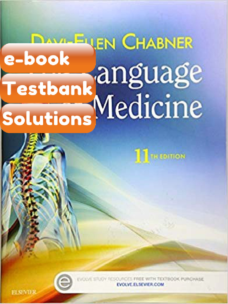 The Language of Medicine 11th Edition by Chabner Testbank & eBook | PDF ...