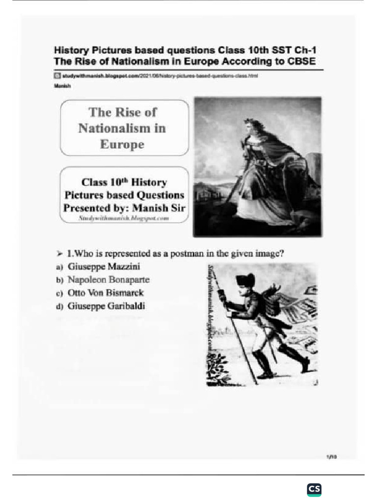 History Picture Based | PDF