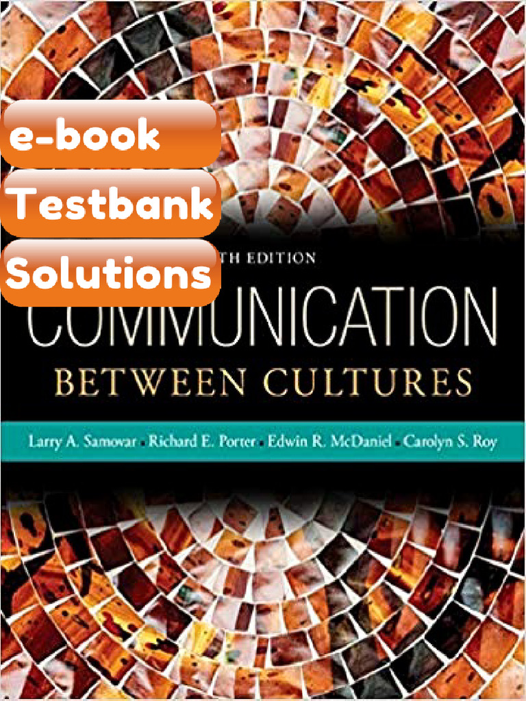 Testbank - Communication Between Cultures 9th by Samovar | PDF ...