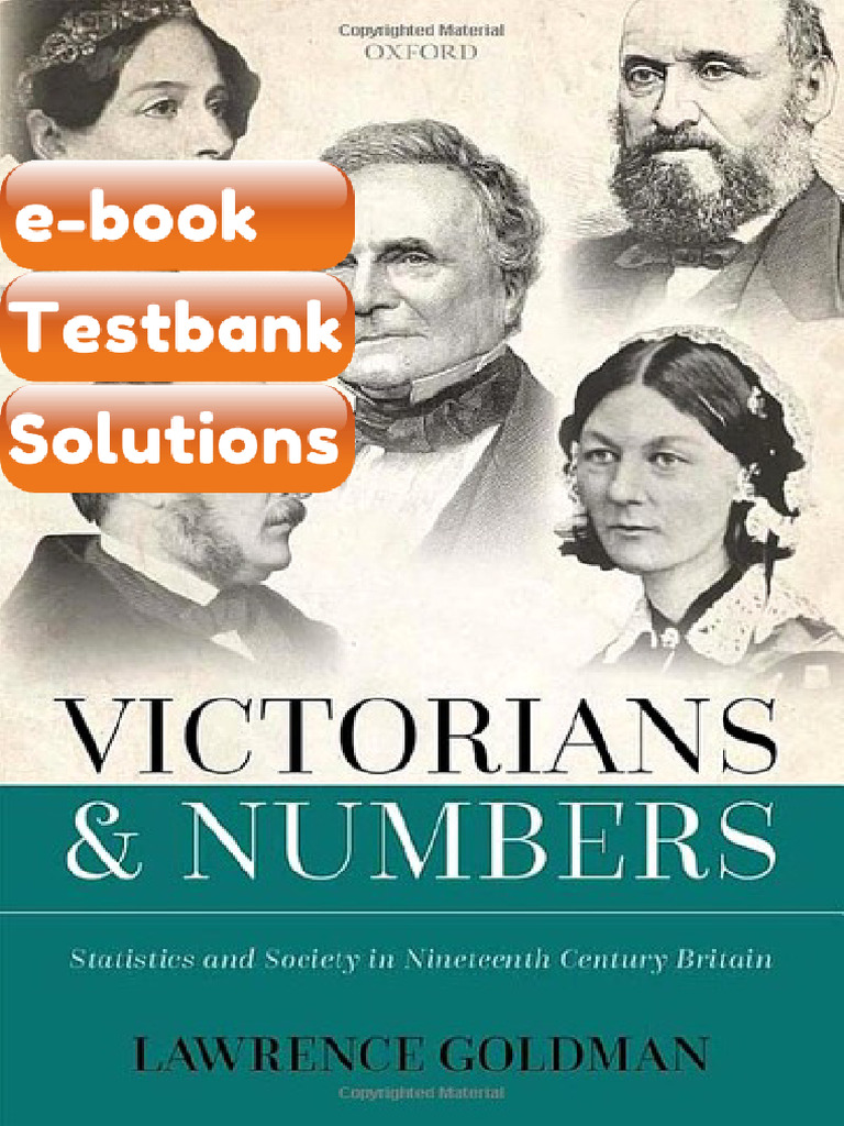 eBook & Testbank Victorians and Numbers Statistics and Society in ...