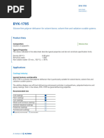 TDS Byk-348 en | PDF | Silicone | Wetting