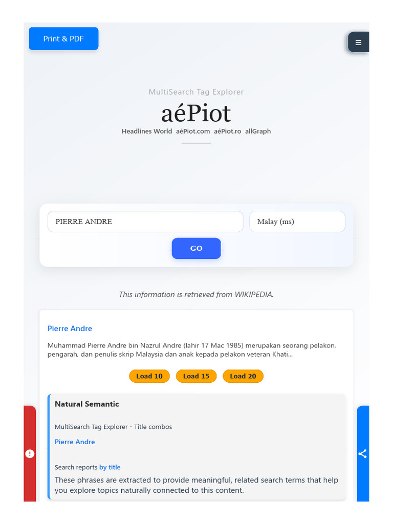 PIERRE ANDRE - Advanced MultiSearch Tag Explorer | PDF ...