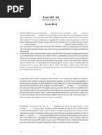 GST Not-Applicable Declaration Letter | PDF