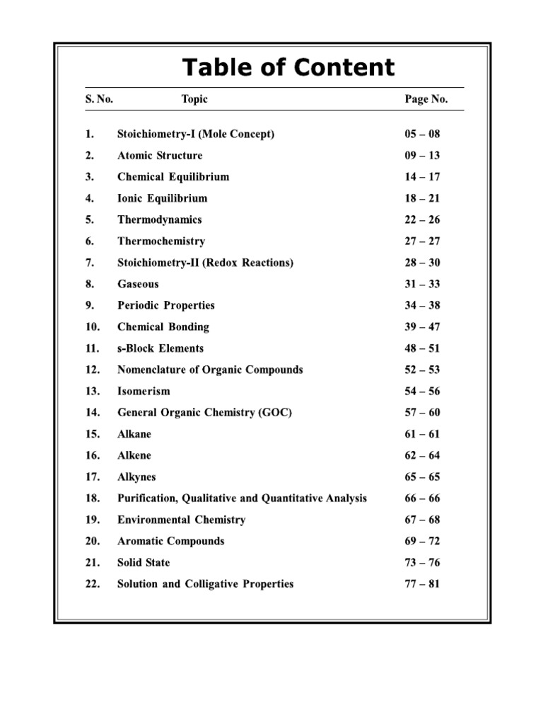 Chemistry PYQ Book Sample | PDF