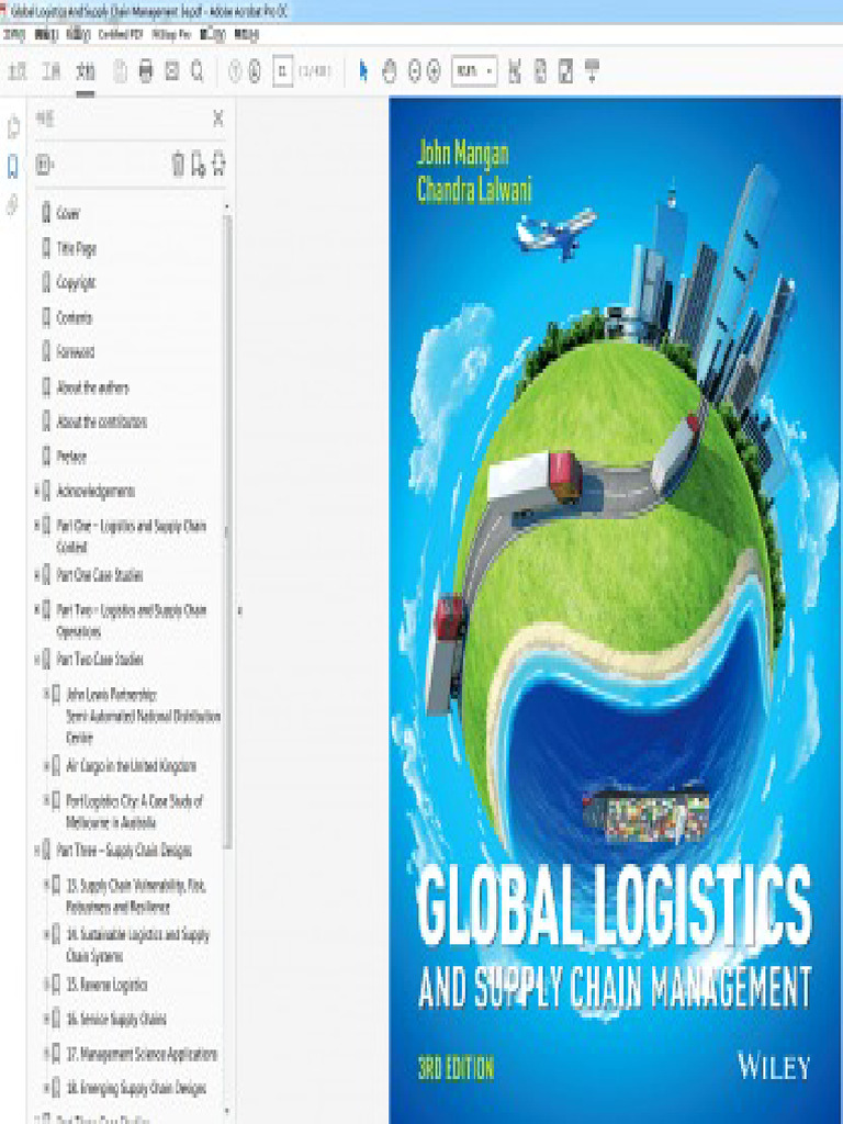 Testbank - Global Logistics and Supply Chain Management 3e | PDF ...