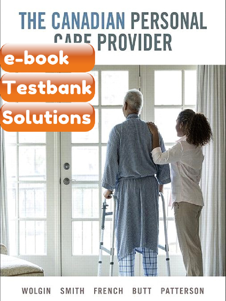 eBook & Testbank the Canadian Personal Care Provider 1st Edition ...