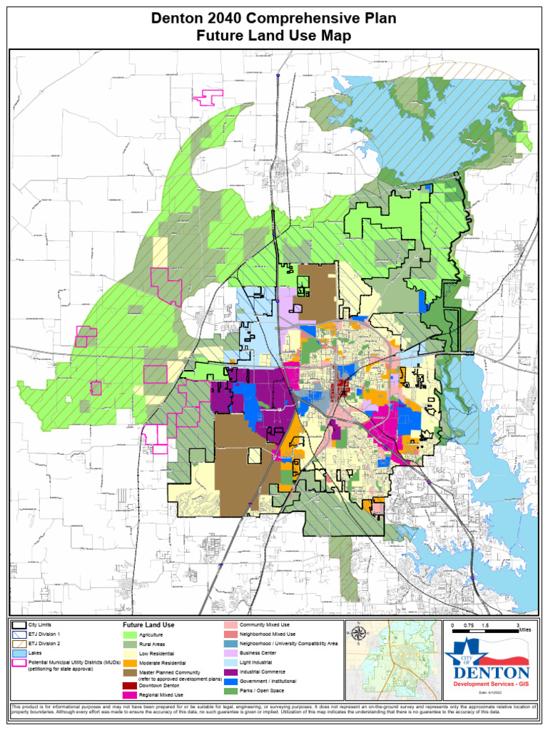 Future Land Use Map 2040 | PDF