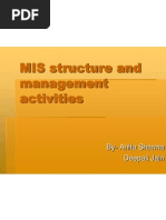 Structure of MIS | PDF | Management Information System | Software