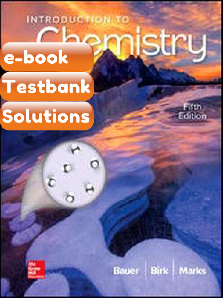 eBook & Testbank Introduction to Chemistry 5th Edition by Rich Bauer ...