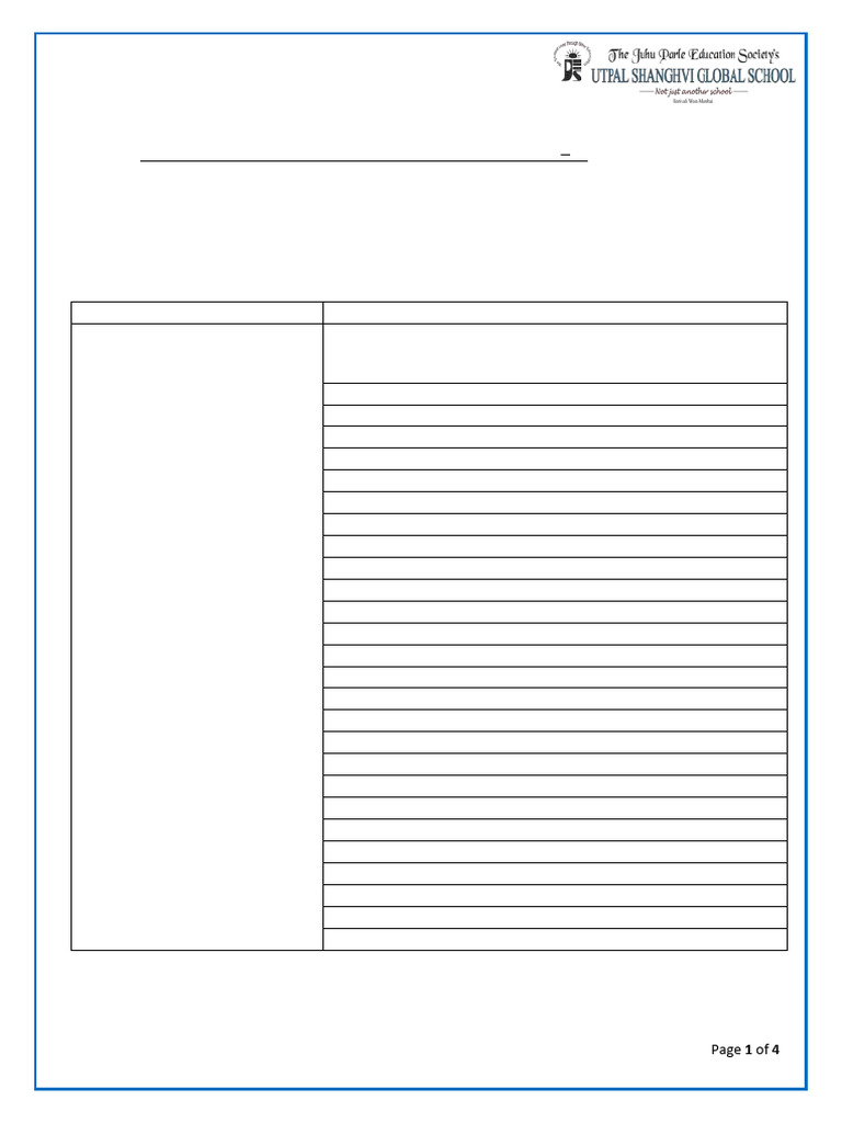 Term 2 - Grade 6IG | PDF