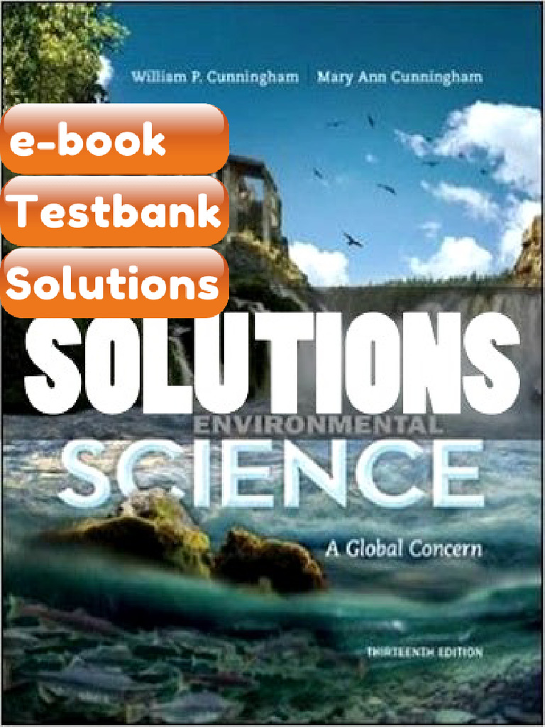 eBook & Testbank Environmental Science a Global Concern 13th Ed ...