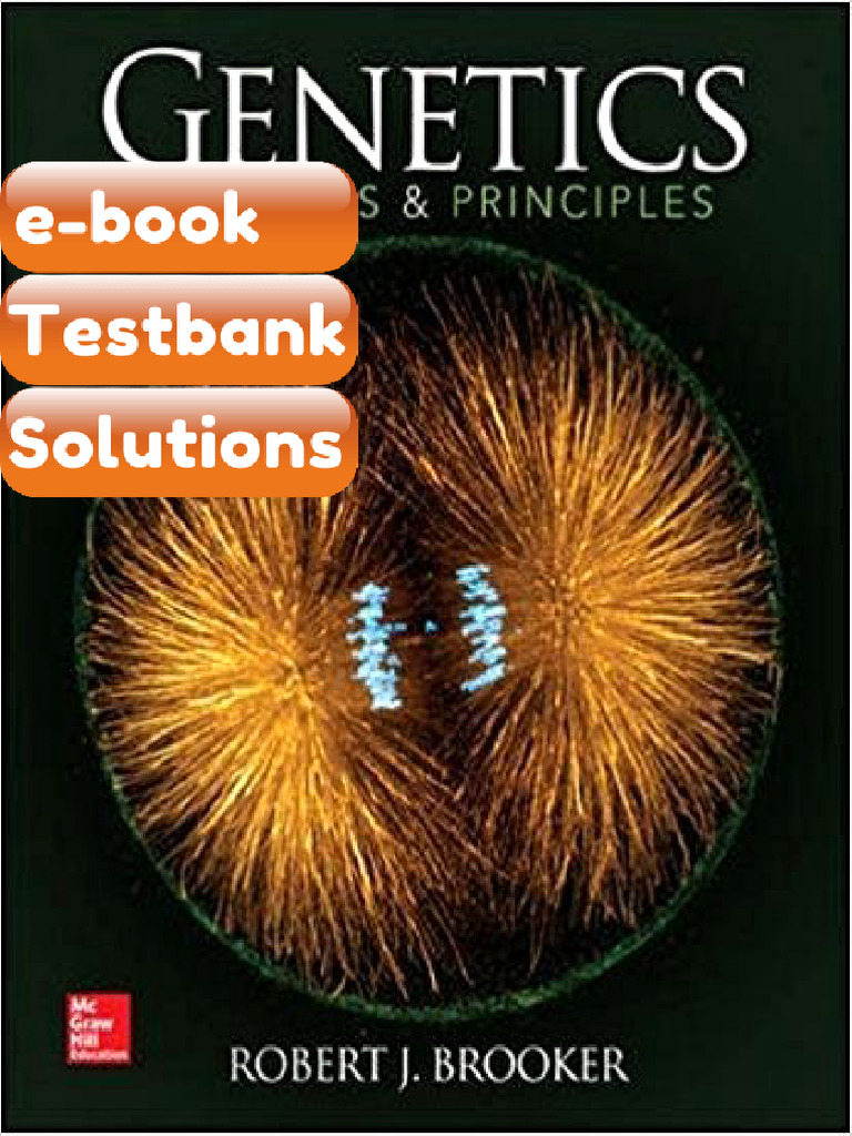 Ebook & Testbank Genetics Analysis and Principles 5th Edition by Robert ...