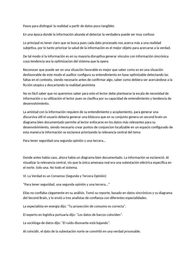 Crónicas de La Perfección Zordak | PDF | Información | Verdad