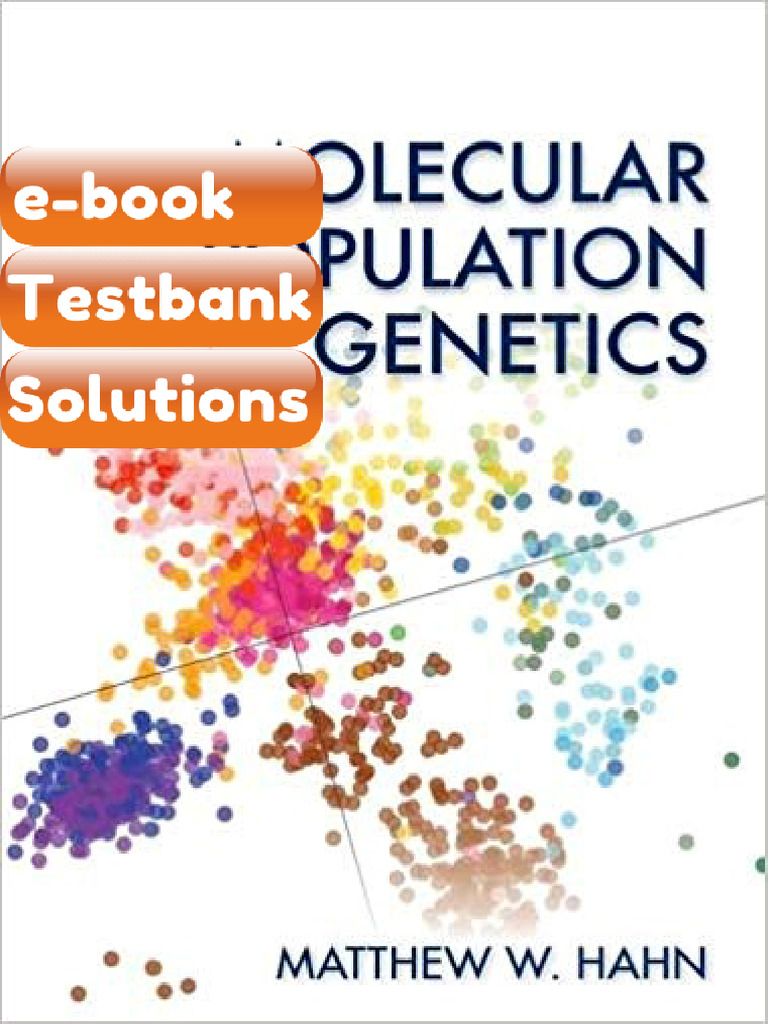 Testbank - Molecular Population Genetics by Matthew W Hahn | PDF ...