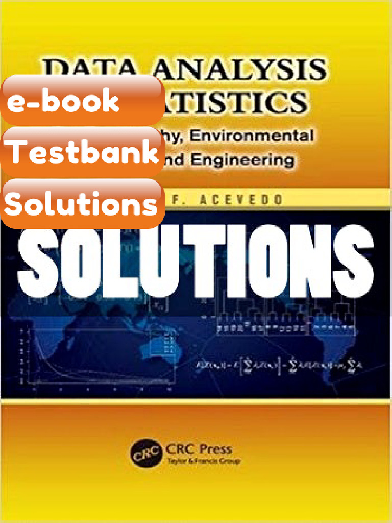 eBook & Testbank Data Analysis and Statistics for Geography ...