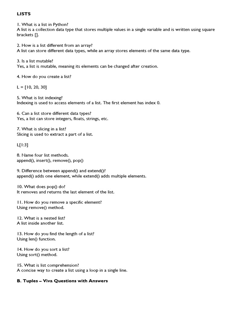 Class 12 CS Viva QA Part 1 | PDF | Comma Separated Values | Relational ...