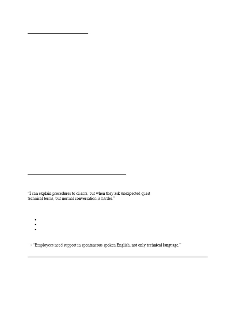 Sample EOP Interview Questions | PDF