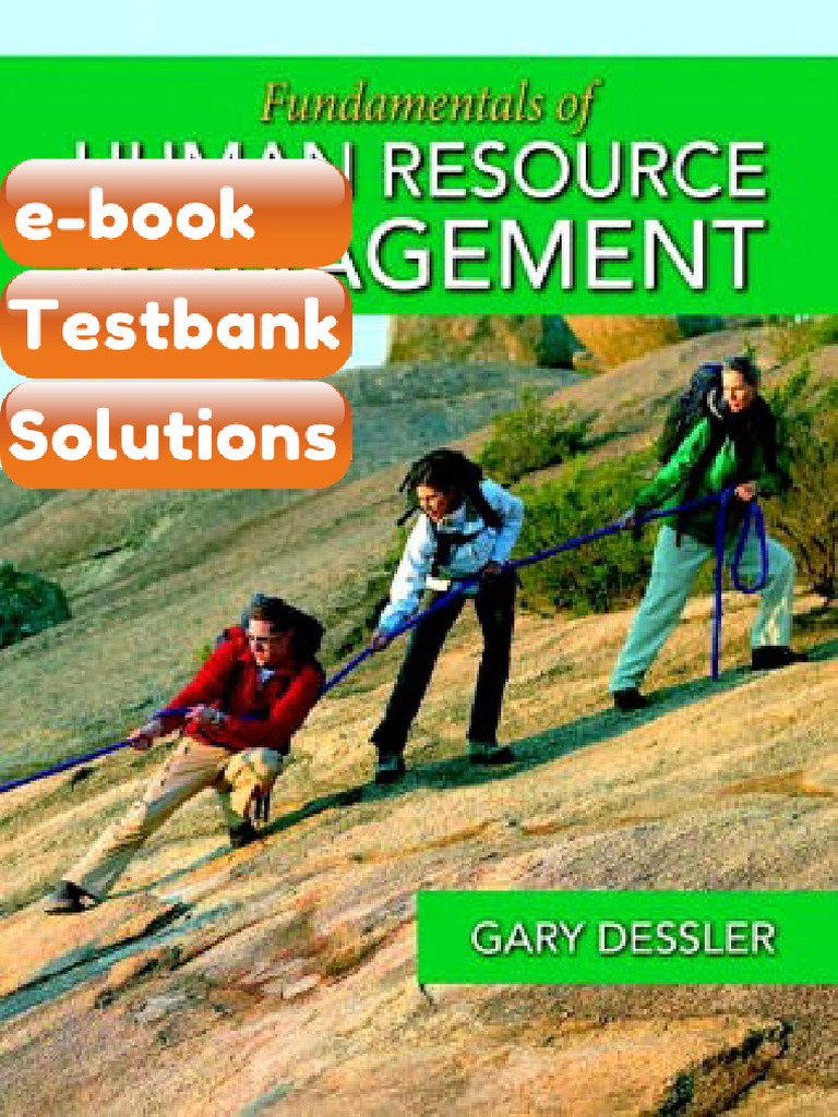 eBook & Testbank Fundamentals of Human Resource Management 4th Edition ...