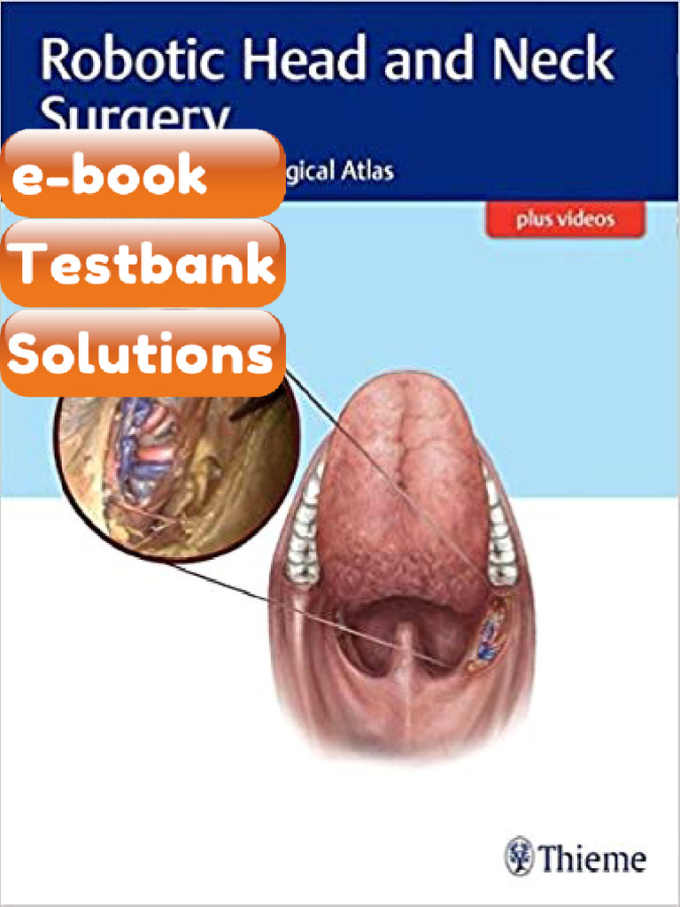 Testbank - Robotic Head and Neck Surgery an Anatomical and Surgical ...