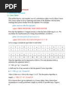 Monoalphabetic vs. Polyalphabetic Ciphers | PDF | Encryption | Cipher