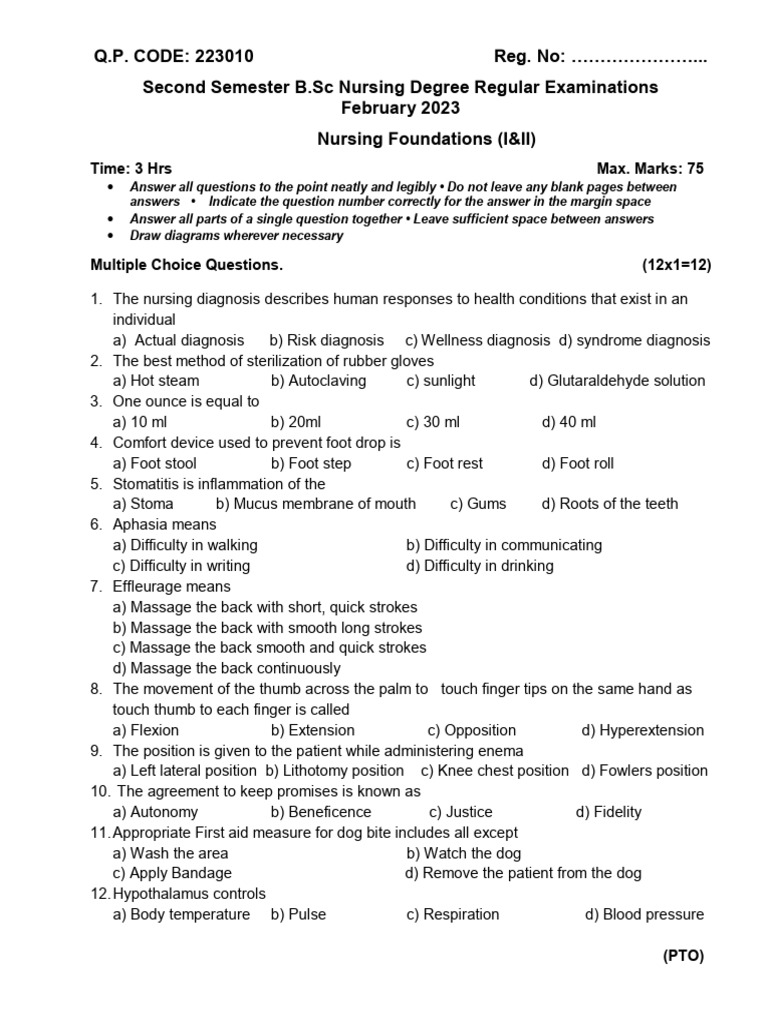 Brainkart_Nursing Foundation I and II - Kerala University of Health ...