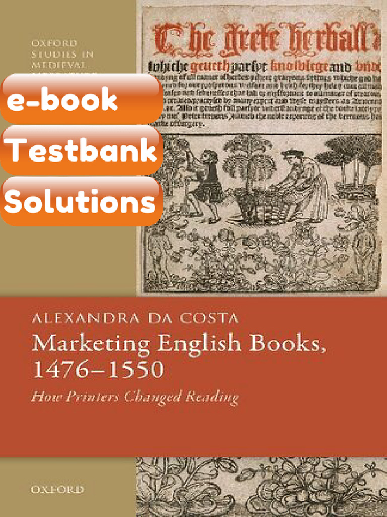 Marketing English Books 14761550 How Printers Changed Reading Alexandra ...
