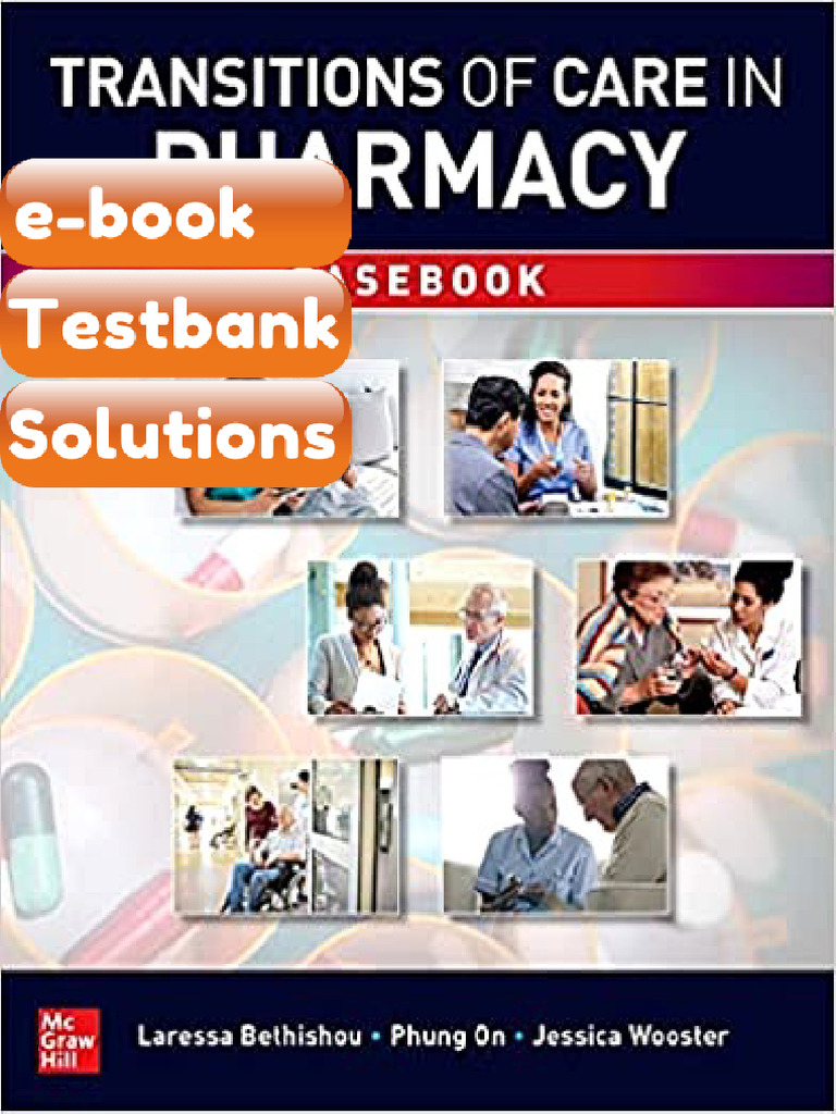 Transitions of Care in Pharmacy Casebook 1st Edition by Laressa ...