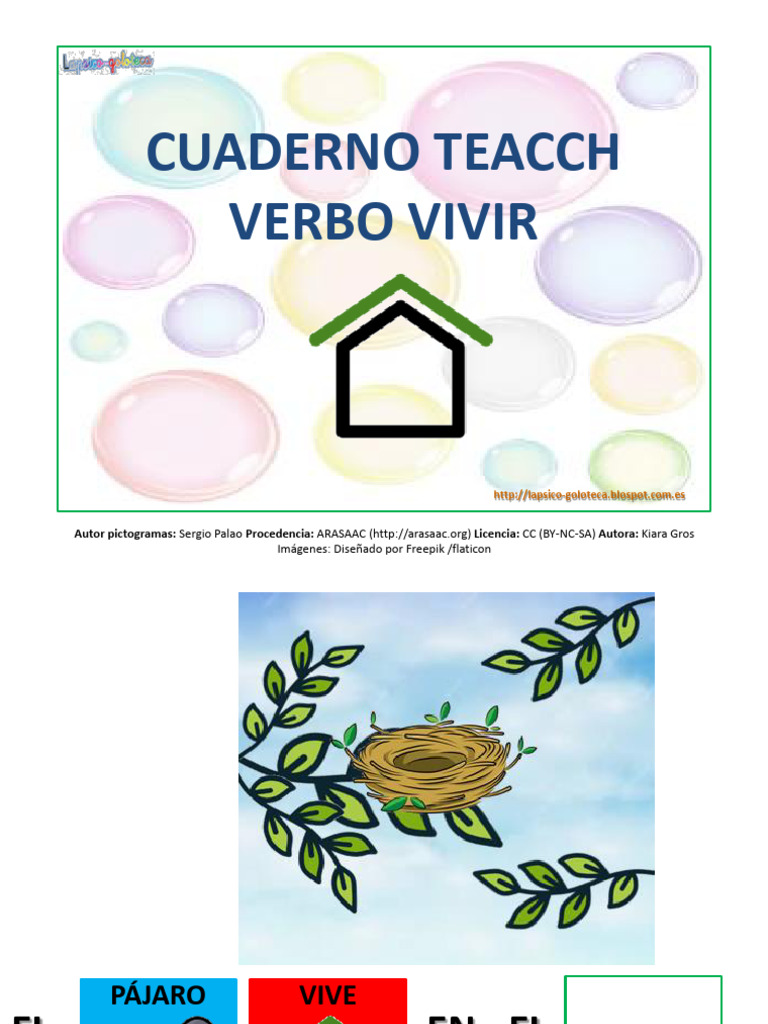 Cuaderno Teacch Vivir | PDF