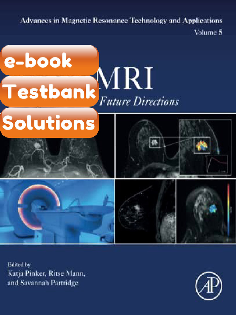 Breast MRI State of The Art and Future Directions 1st Edition Katja ...