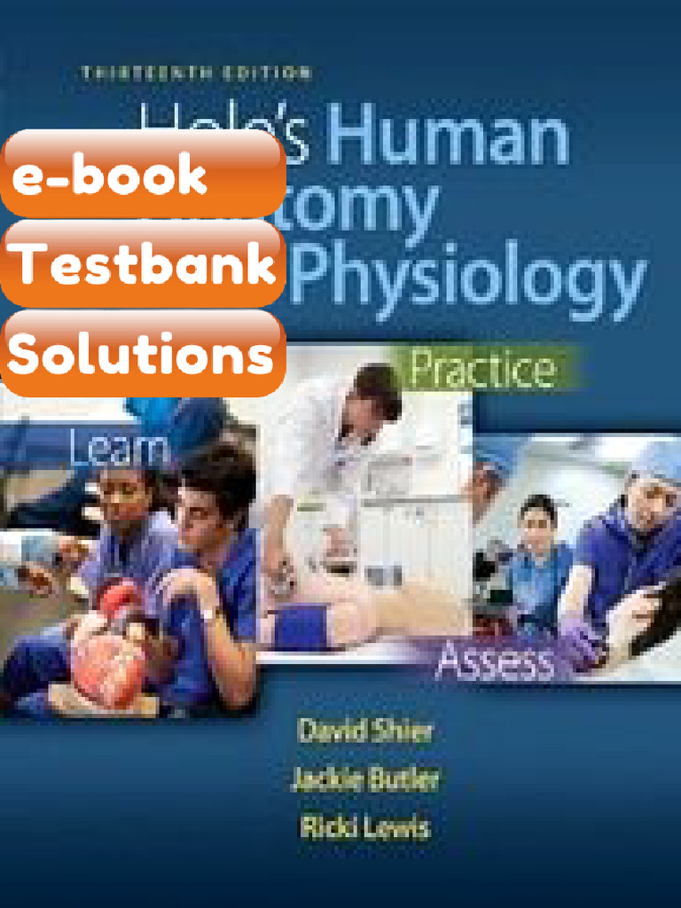 Ebook & Testbank Holes Human Anatomy Physiology Shier 13th Edition ...