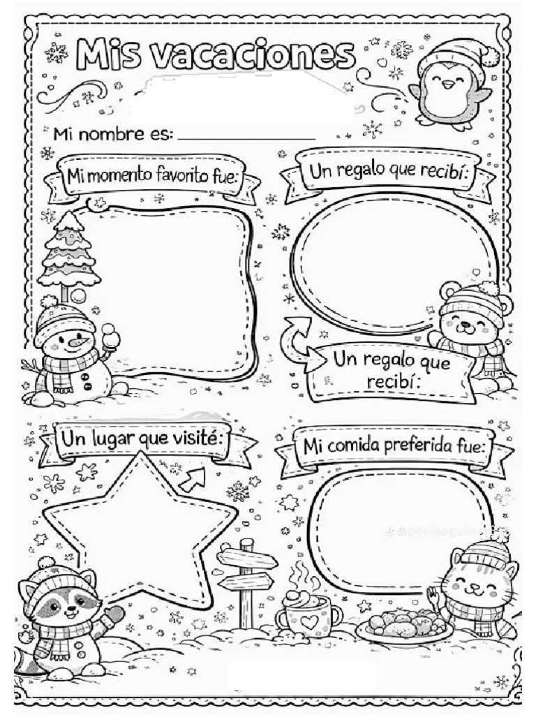 Actiivdades Inicio Año Escolar | PDF | Educación de la primera infancia