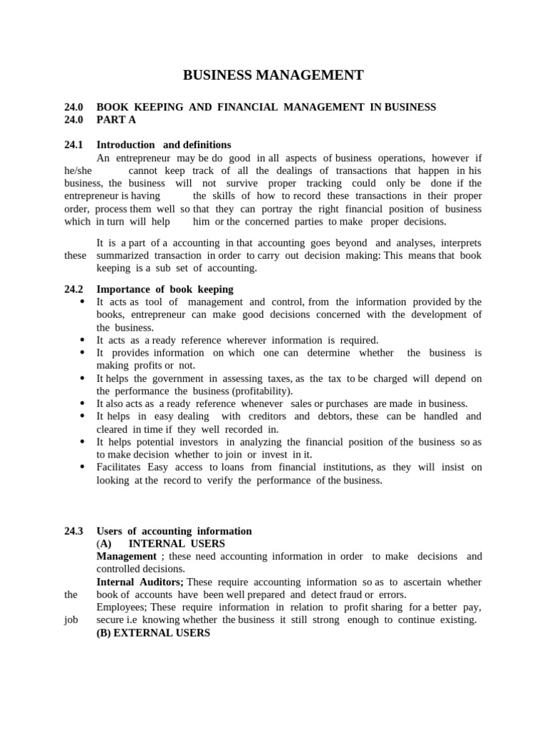 BOOKKEEPING | PDF | Debits And Credits | Bookkeeping