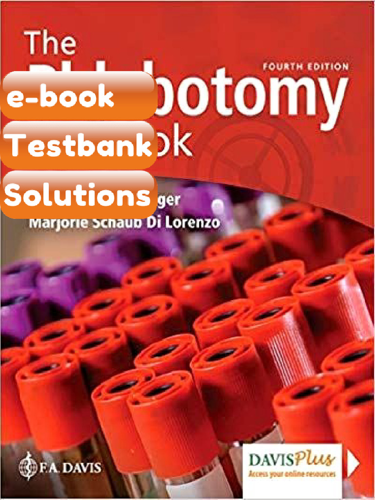 Testbank - The Phlebotomy Textbook 4th Edition | PDF | Subscription ...